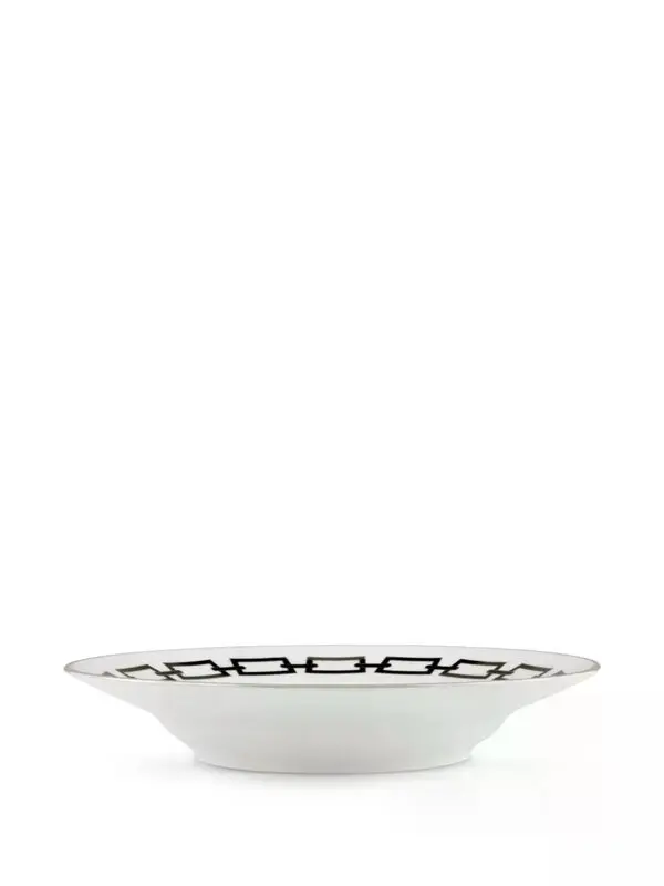 GINORI 1735 Catene Nero Soup Plate