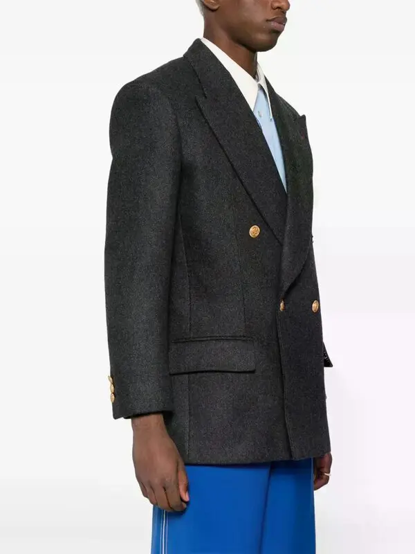 Gucci Wool-cashmere Double-breasted Jacket