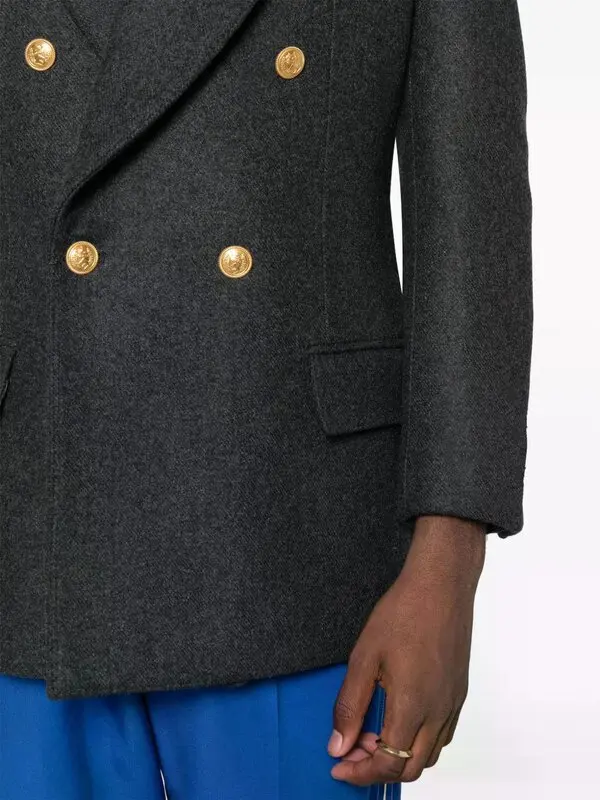 Gucci Wool-cashmere Double-breasted Jacket