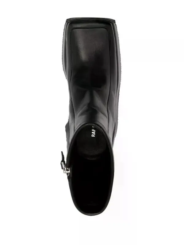 Raf Simons Square-toe Wedge Boots