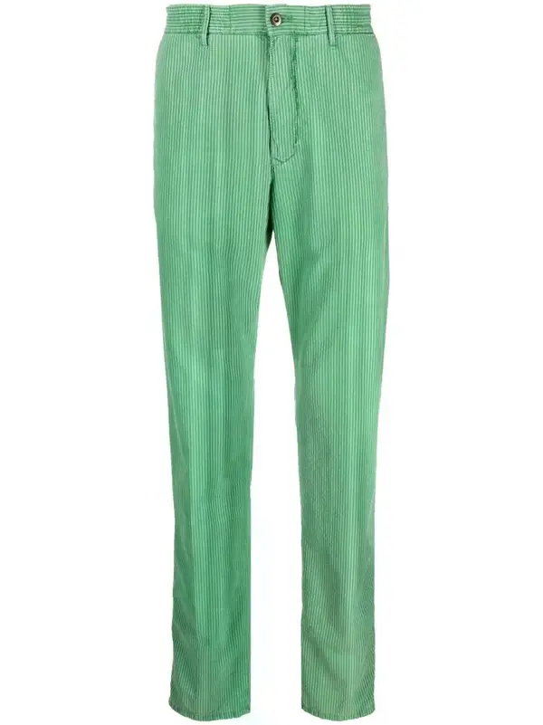 Incotex Striped Straight-leg Trousers