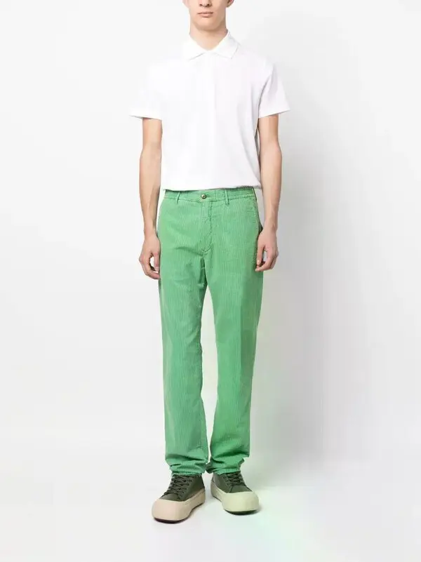 Incotex Striped Straight-leg Trousers