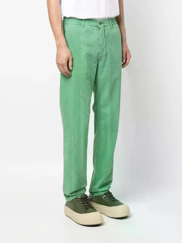 Incotex Striped Straight-leg Trousers
