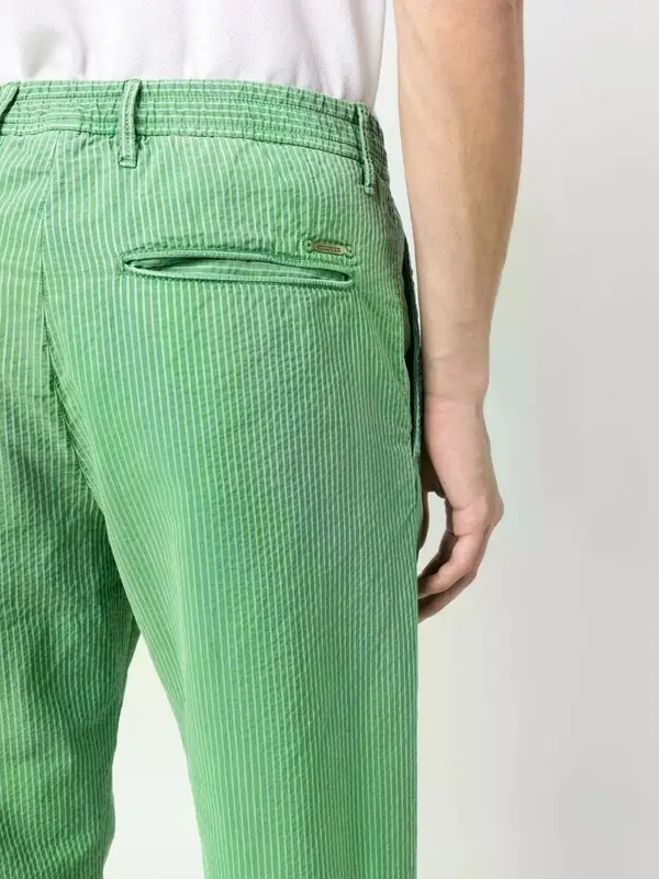 Incotex Striped Straight-leg Trousers