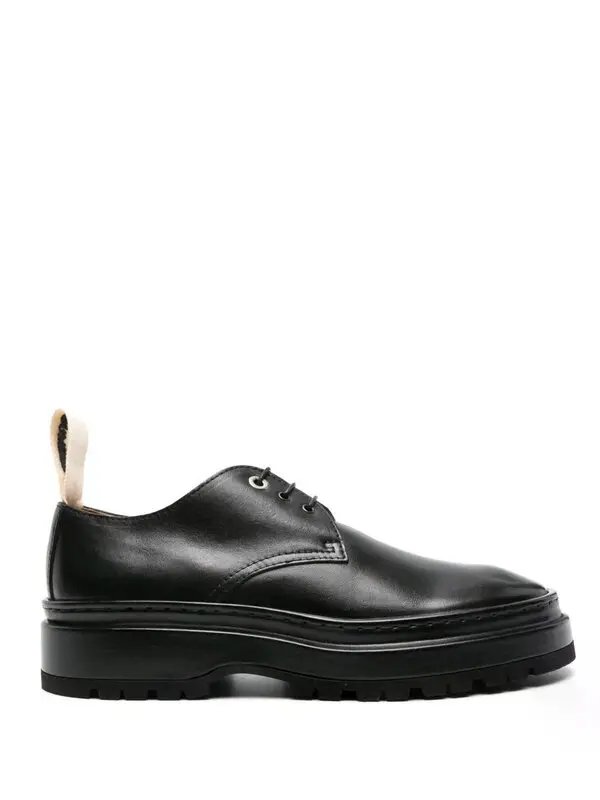 Jacquemus Les Pavane Leather Derby Shoes
