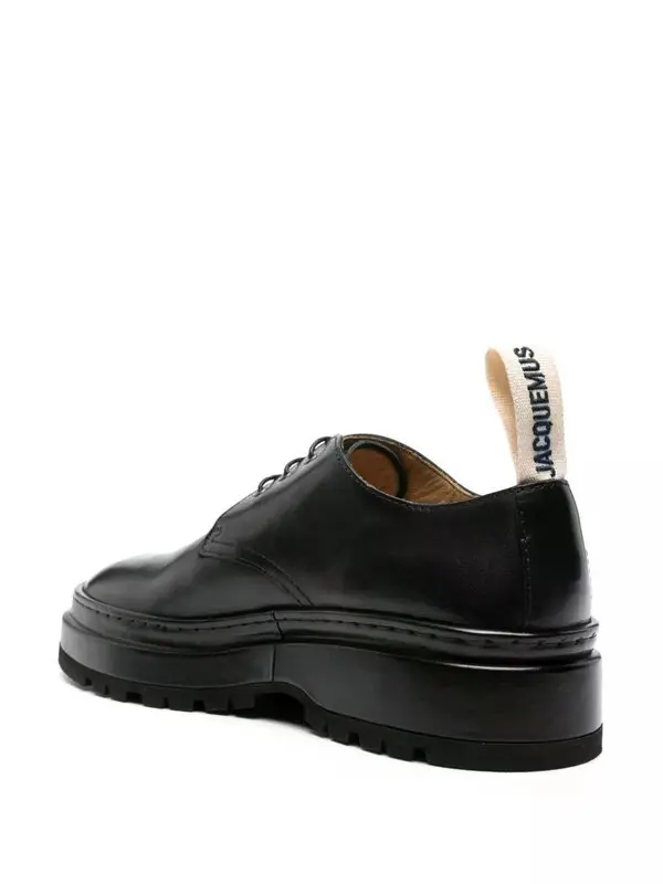 Jacquemus Les Pavane Leather Derby Shoes