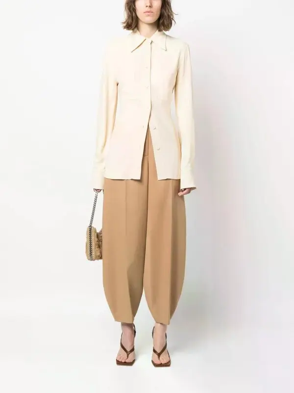 Stella McCartney Pointed Collar Button-up Shirt