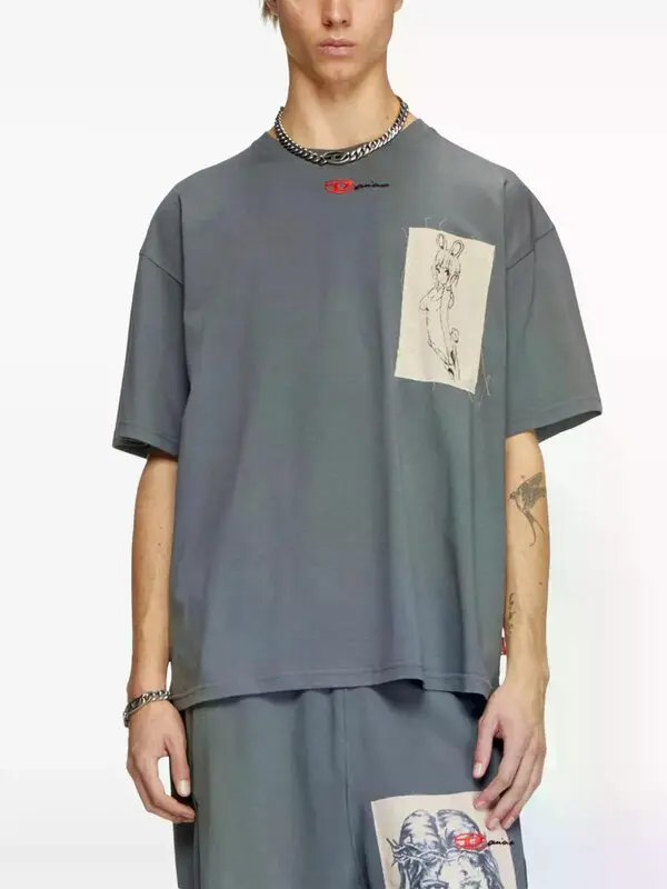 DIESEL® T-boxt T-shirt X Damiano David