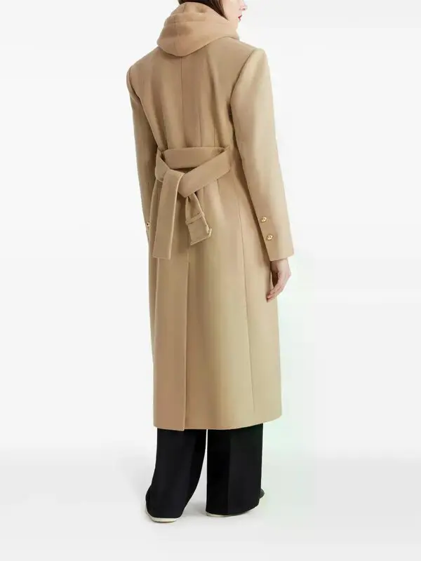 PATOU Tailored Wool-cashmere Blend Coat