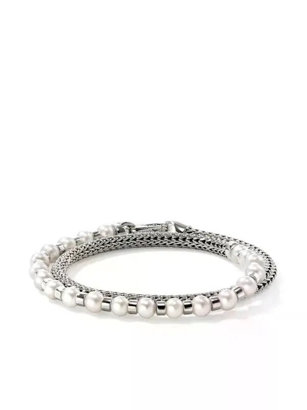 John Hardy Essential Pearl Bracelet - Silver