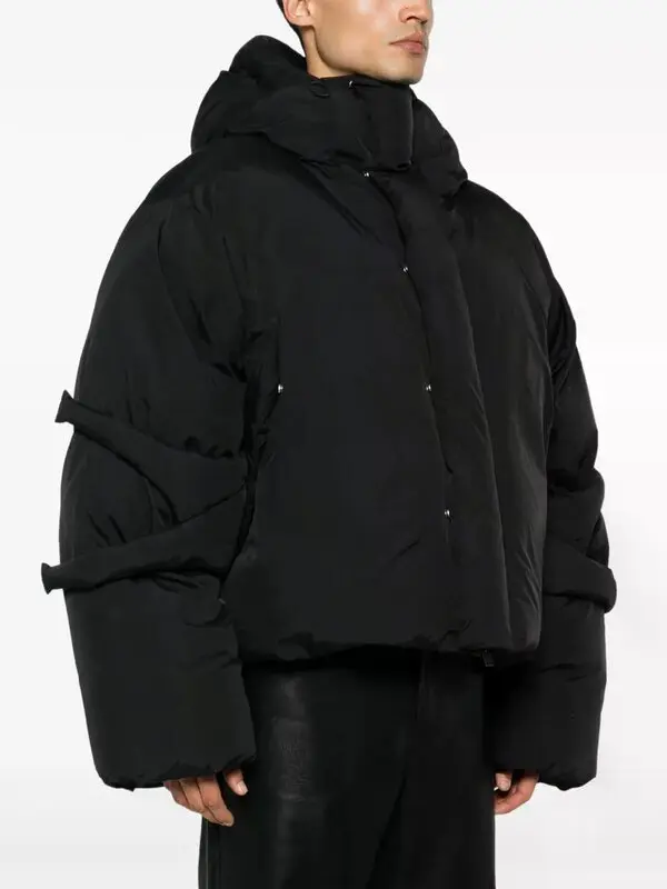 HELIOT EMIL Padded Hooded Down Jacket