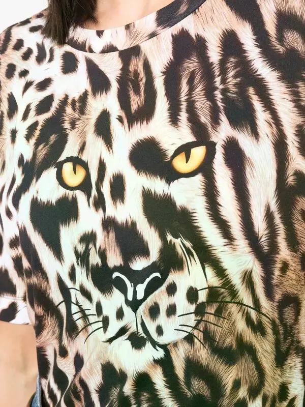 Moschino Leopard Print T-shirt