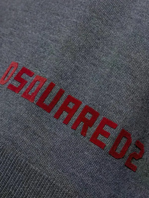 Dsquared2 Logo Intarsia-knit Jumper