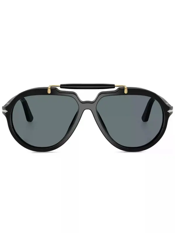 Persol Pilot-frame Sunglasses - Black