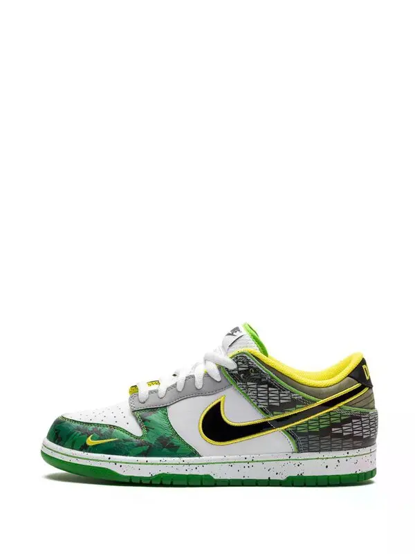 Nike Dunk Low "what The Duck Away" University Of Oregon Pe Sneakers