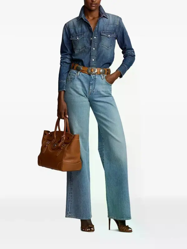 Ralph Lauren Indigo Denim Shirt - Blue