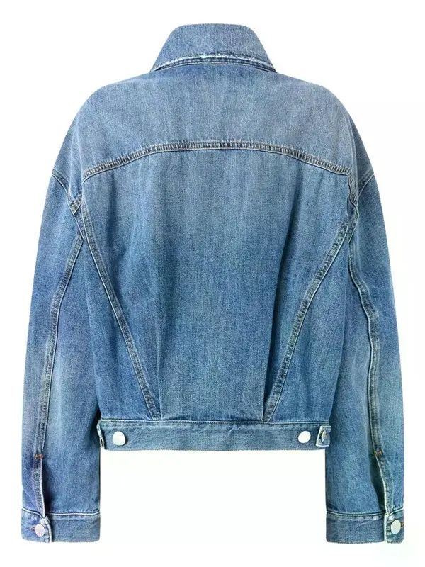 Pinko Denim Jacket With Button Fastening