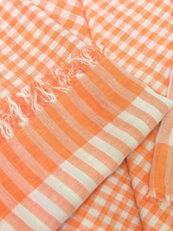 Faliero Sarti Check Pattern Scarf