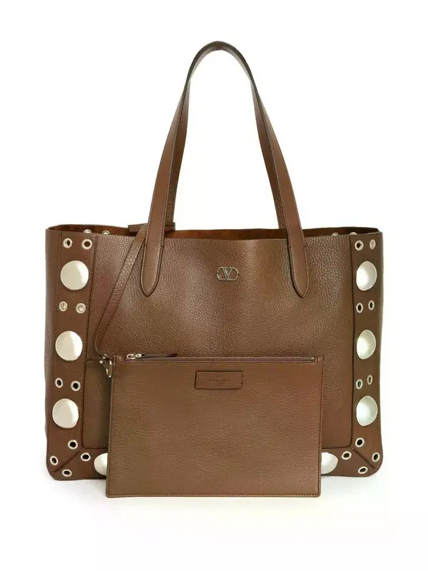Valentino Garavani Leather Tote Bag