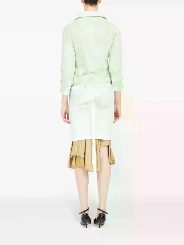 MAISON MARGIELA Double-layer Cotton Shirt