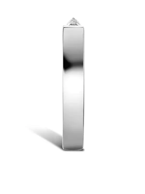 PRAGNELL 18kt White Gold Rockchic Flat-topped Diamond Ring