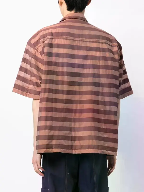 Sunnei Striped Cotton-blend Shirt