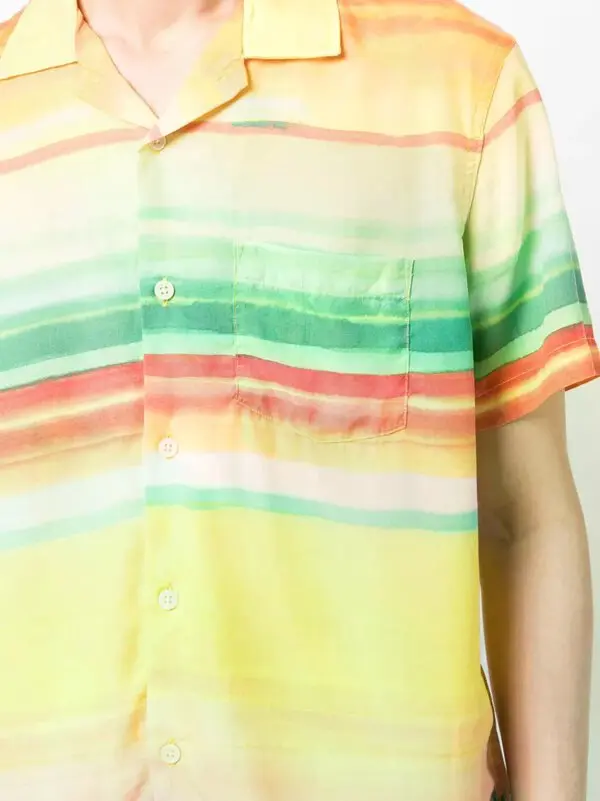 CORRIDOR Todos Santos Striped Shirt