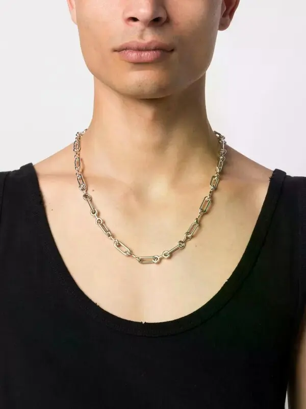 Charlotte Chesnais Petit Binary Chain-link Necklace
