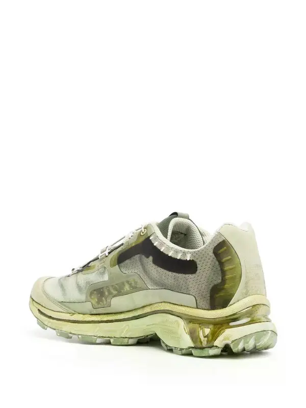 Boris Bidjan Saberi Panelled Design Sneakers - Green