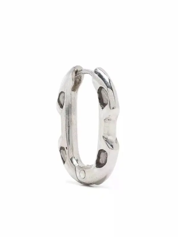 PARTS OF FOUR Deco Small-link Earring - Silver