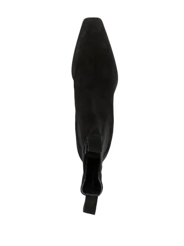 TOTEME The City Cowboy Boots - Black