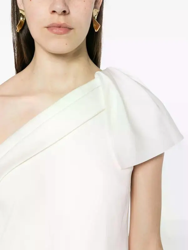 Roland Mouret Asymmetric One-shoulder Mini Dress