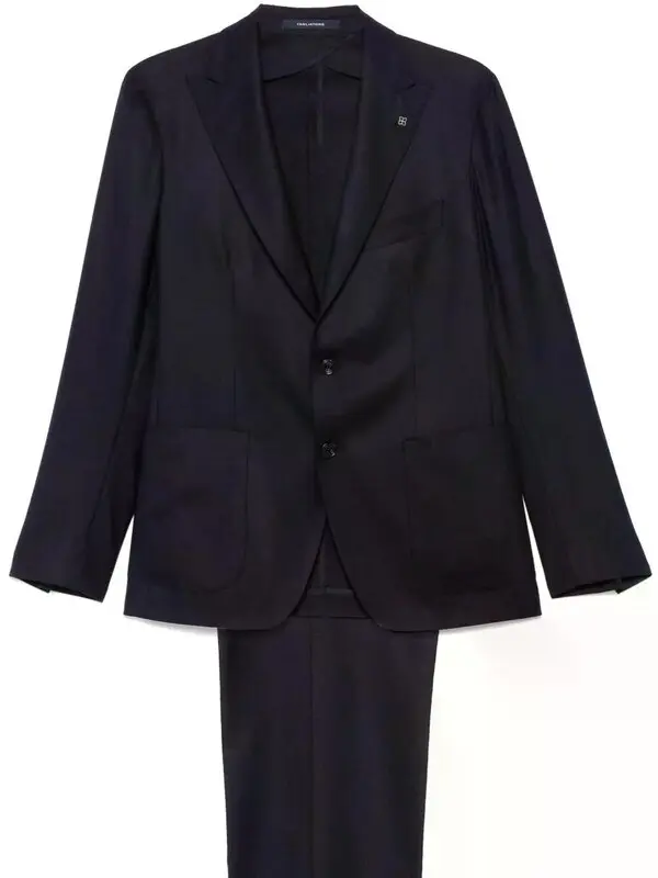 Tagliatore Brooch-detail Suit