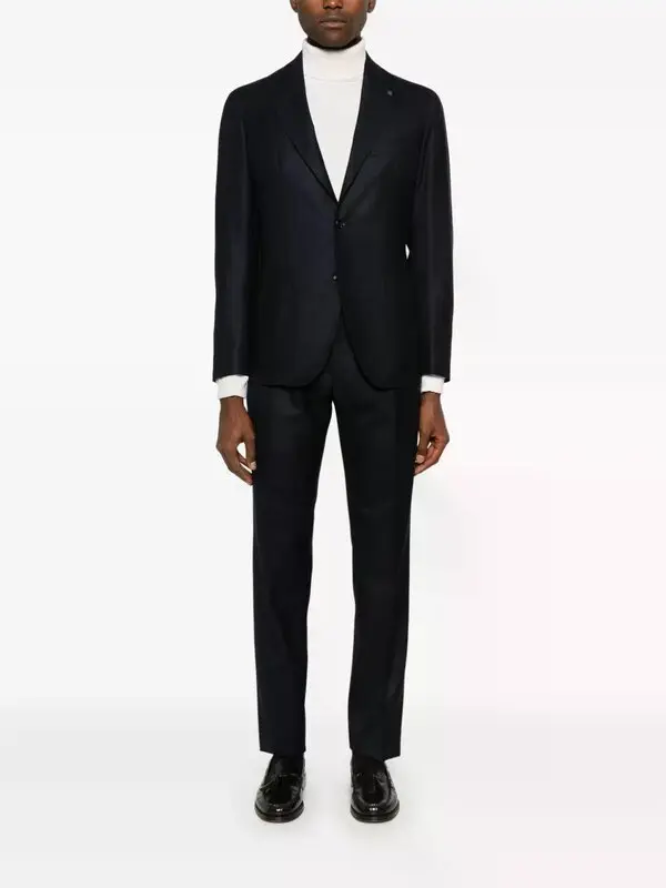 Tagliatore Brooch-detail Suit