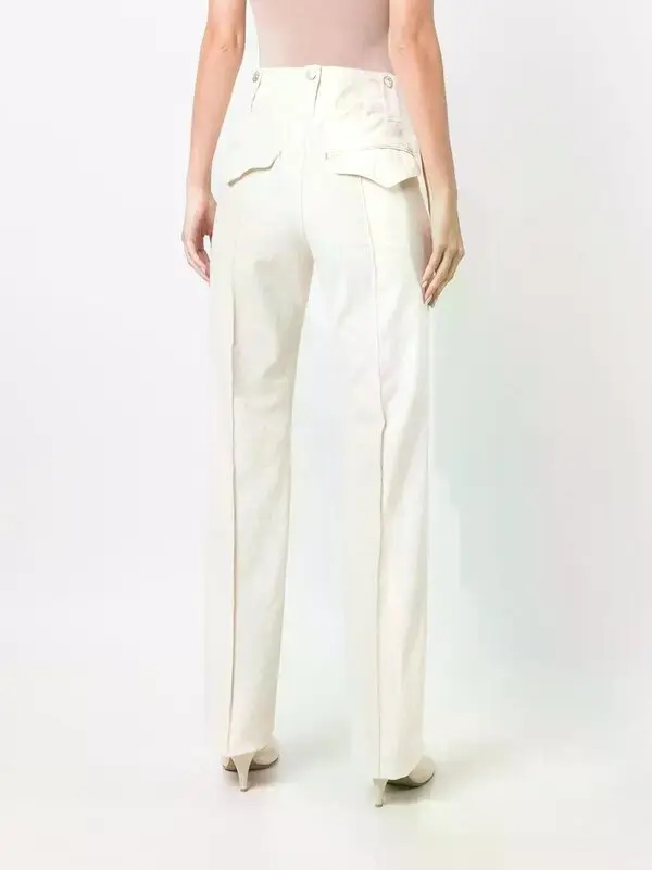 Isabel Marant Étoile High-rise Straight-leg Trousers