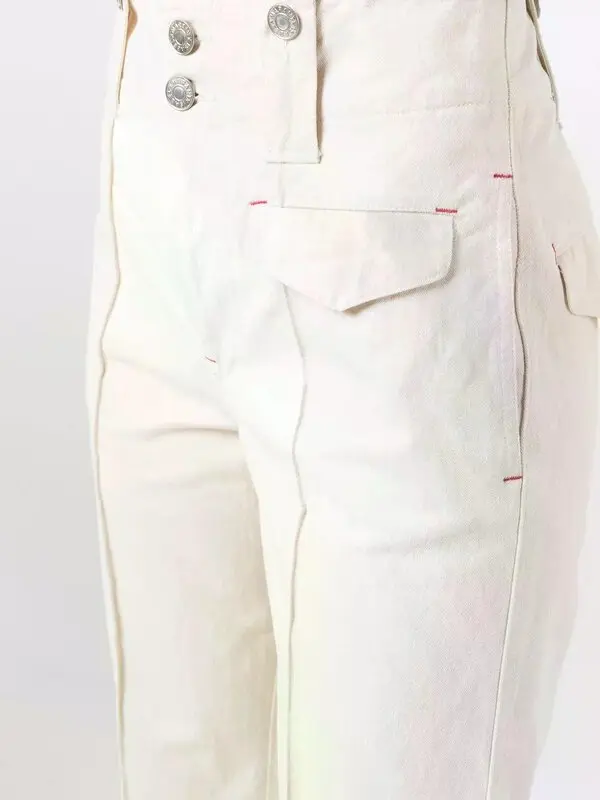 Isabel Marant Étoile High-rise Straight-leg Trousers