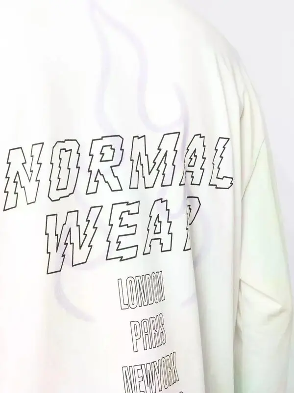 GROUND ZERO Graphic-print Long-sleeved T-shirt