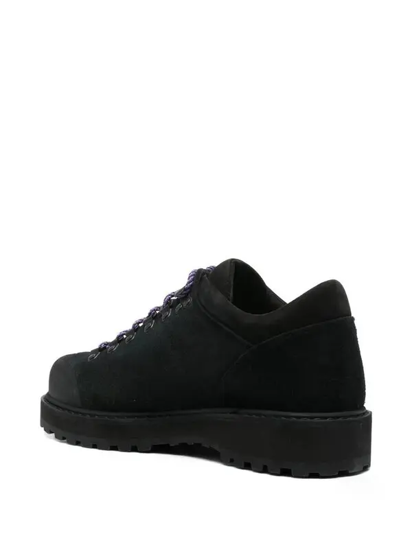Diemme Cornaro Suede Lace-up Sneakers - Black