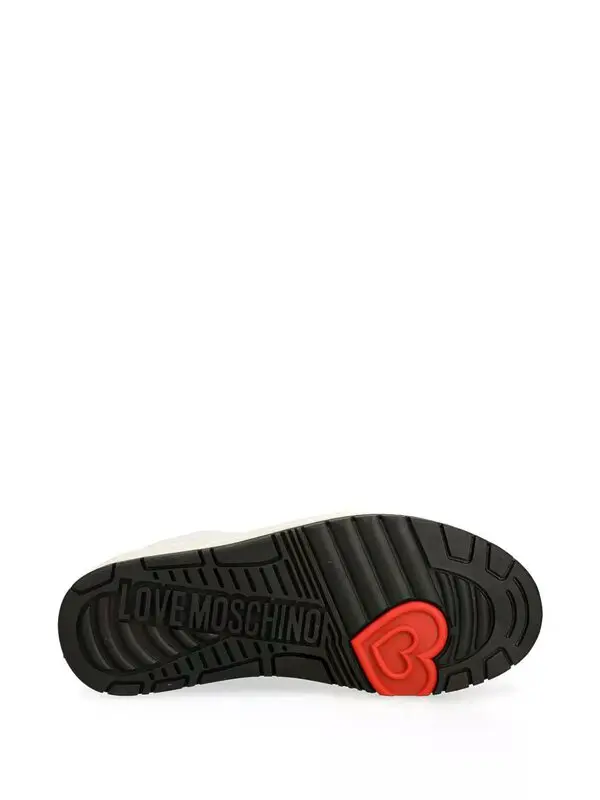Moschino Calf Leather Platform Trainers