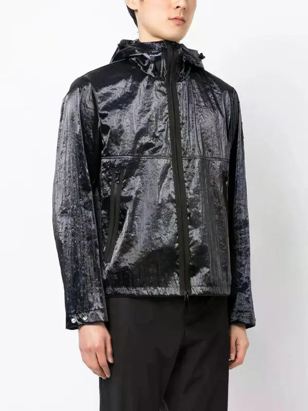 Paul & Shark Colour-block Hooded Jacket