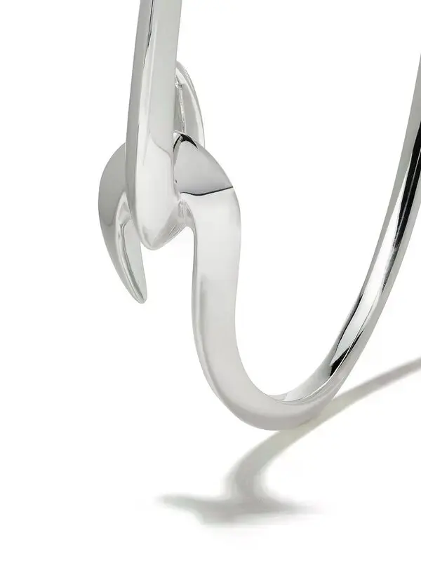 SHAUN LEANE Sterling Hook Large Hoop Earrings