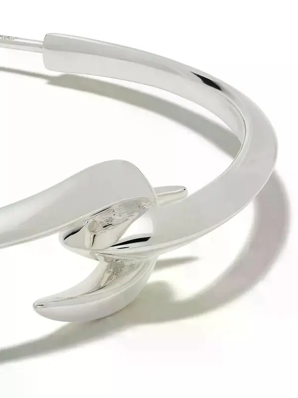SHAUN LEANE Sterling Hook Large Hoop Earrings