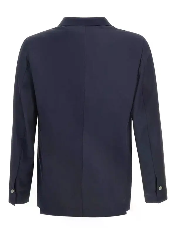 BARBA NAPOLI Wool Blazer - Blue