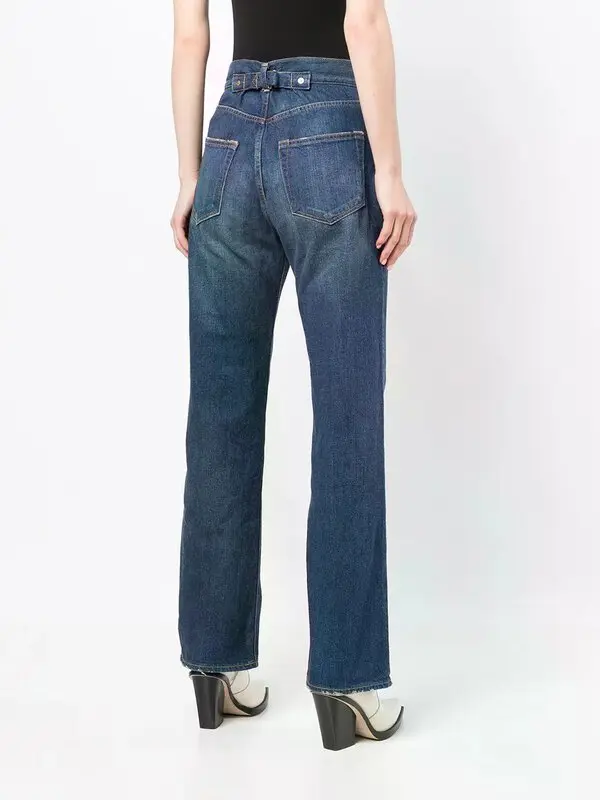 TU ES MON TRESOR Lapis Lazuli Straight-leg Jeans