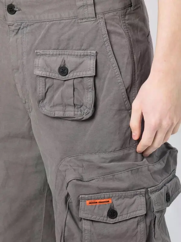 Heron Preston Cotton-blend Cargo Shorts