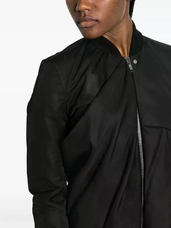 Rick Owens Ripple Draped Bomber Jacket