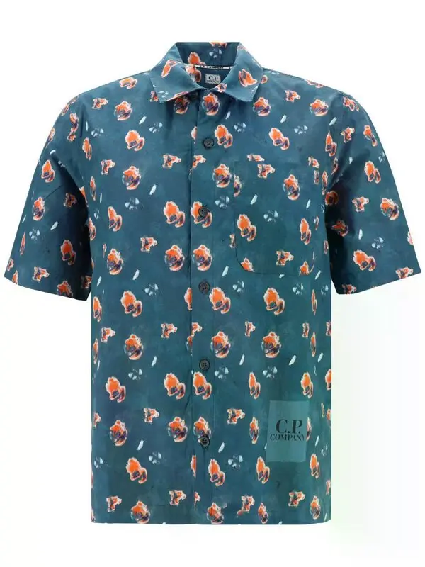 C.P. COMPANY Sponged Poplin Shirt