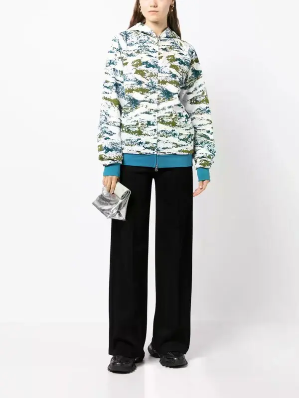 BILLIONAIRE BOYS CLUB Abstract Print Hooded Sweatshirt