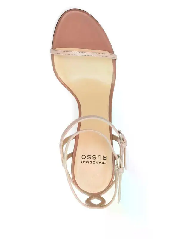 FRANCESCO RUSSO 80mm Leather Sandals