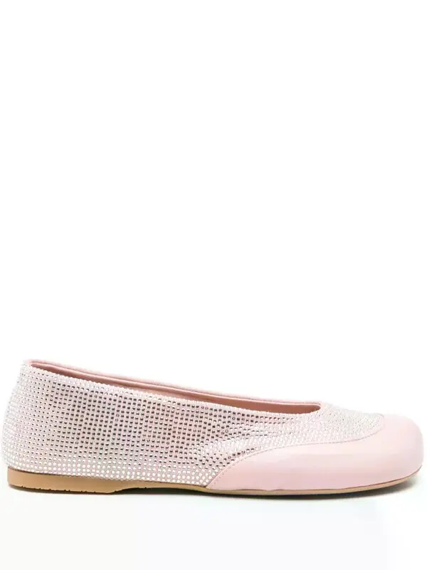JW Anderson Crystal-embellished Ballet Flats